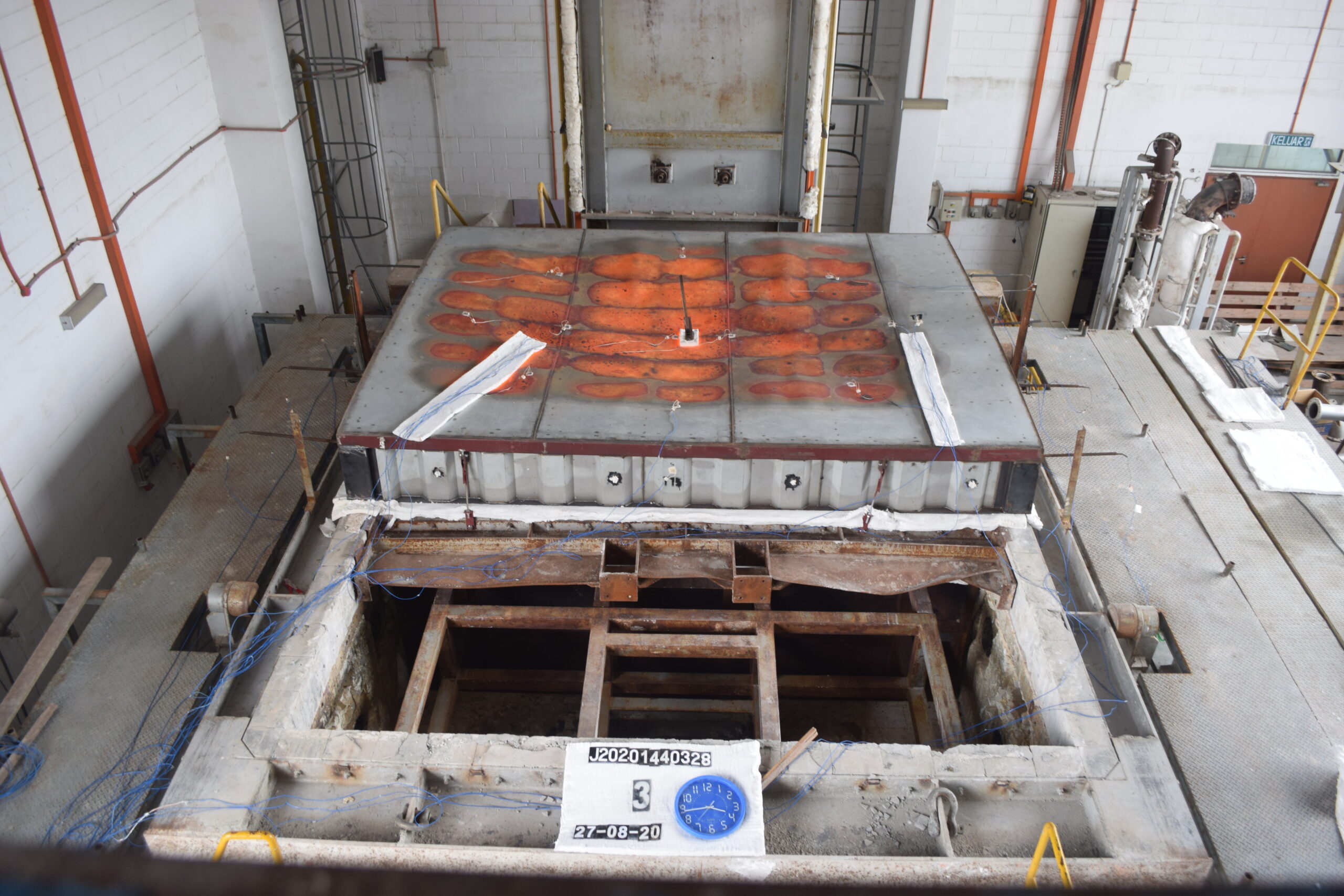 Horizontal Fire Resistance Test Furnace Fire Resistance Test Furnace Horizontal Fire Resistance Test Furnace Fire Resistance Test Furnace